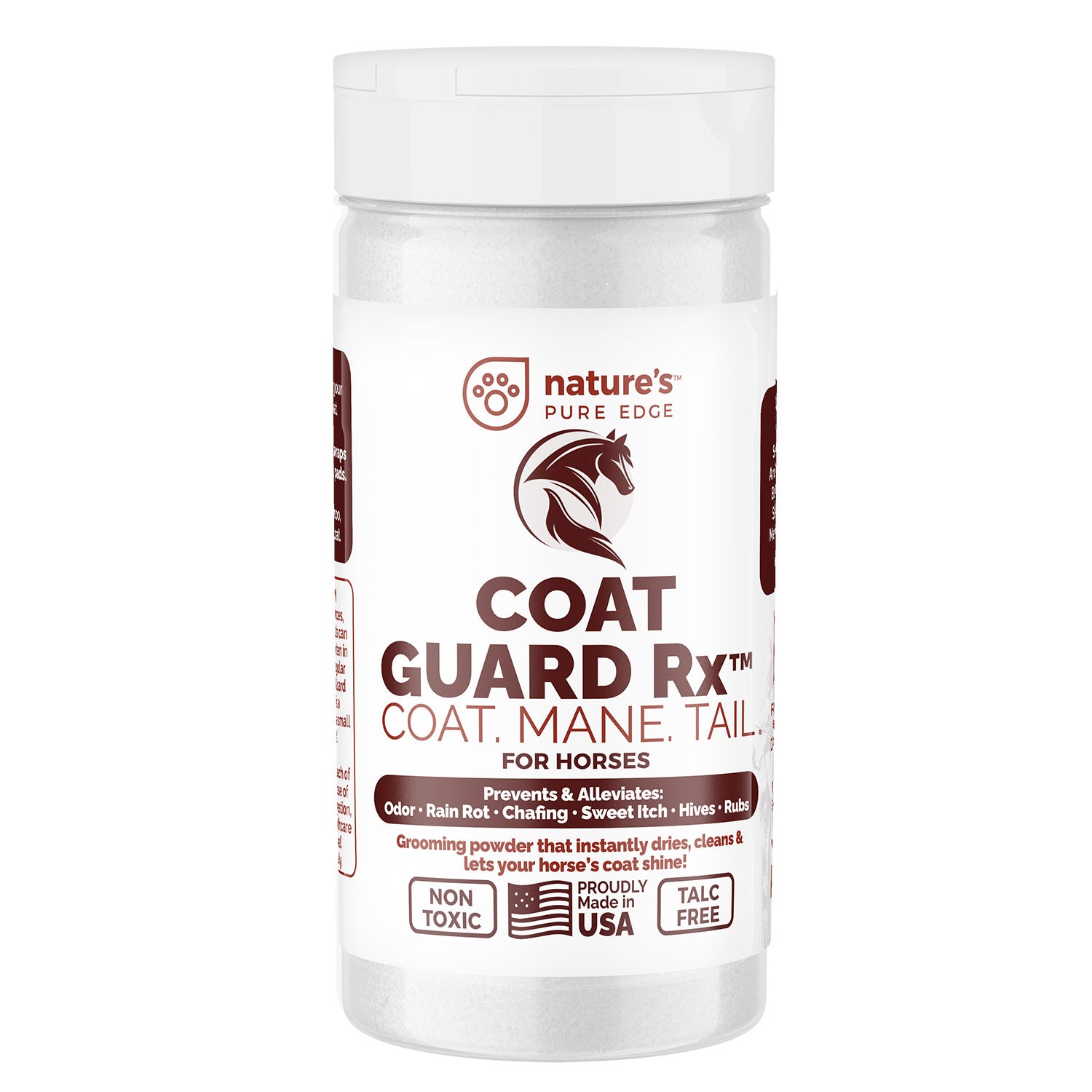 Coat Guard Rx™ - Coat, Mane, and Tail Powder for Horses – Nature's Pure ...