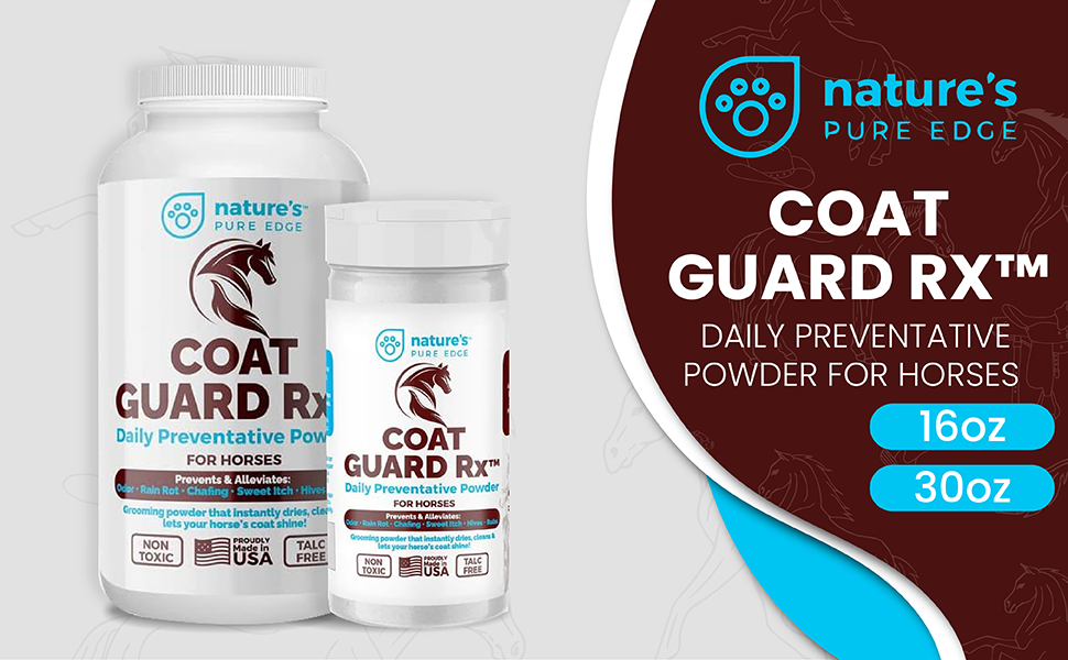 Coat Guard Rx™ - Coat, Mane, and Tail Powder for Horses – Nature's Pure ...